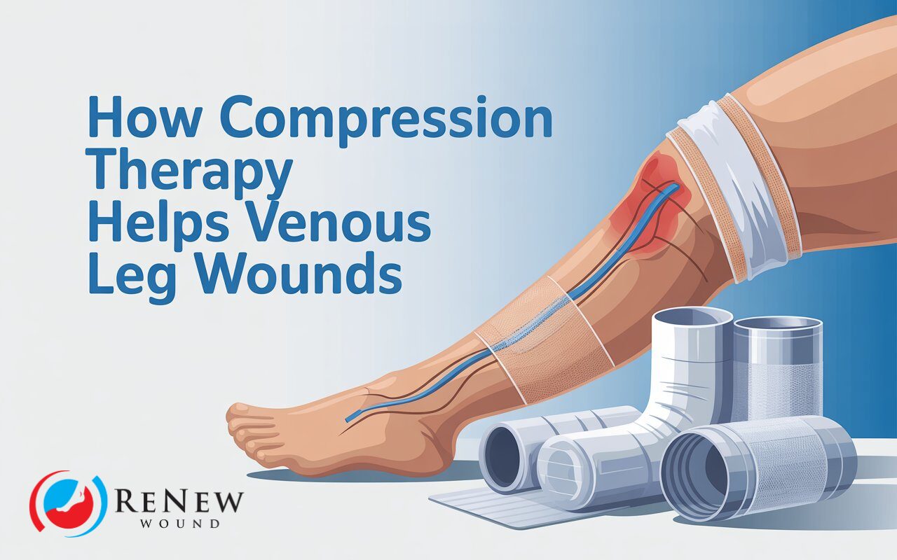 How Compression Therapy Helps Venous Leg Wounds